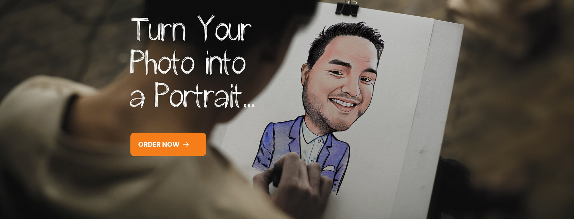 Charlies Drawings - Hand drawn portraits from photos – Charlie's Drawings