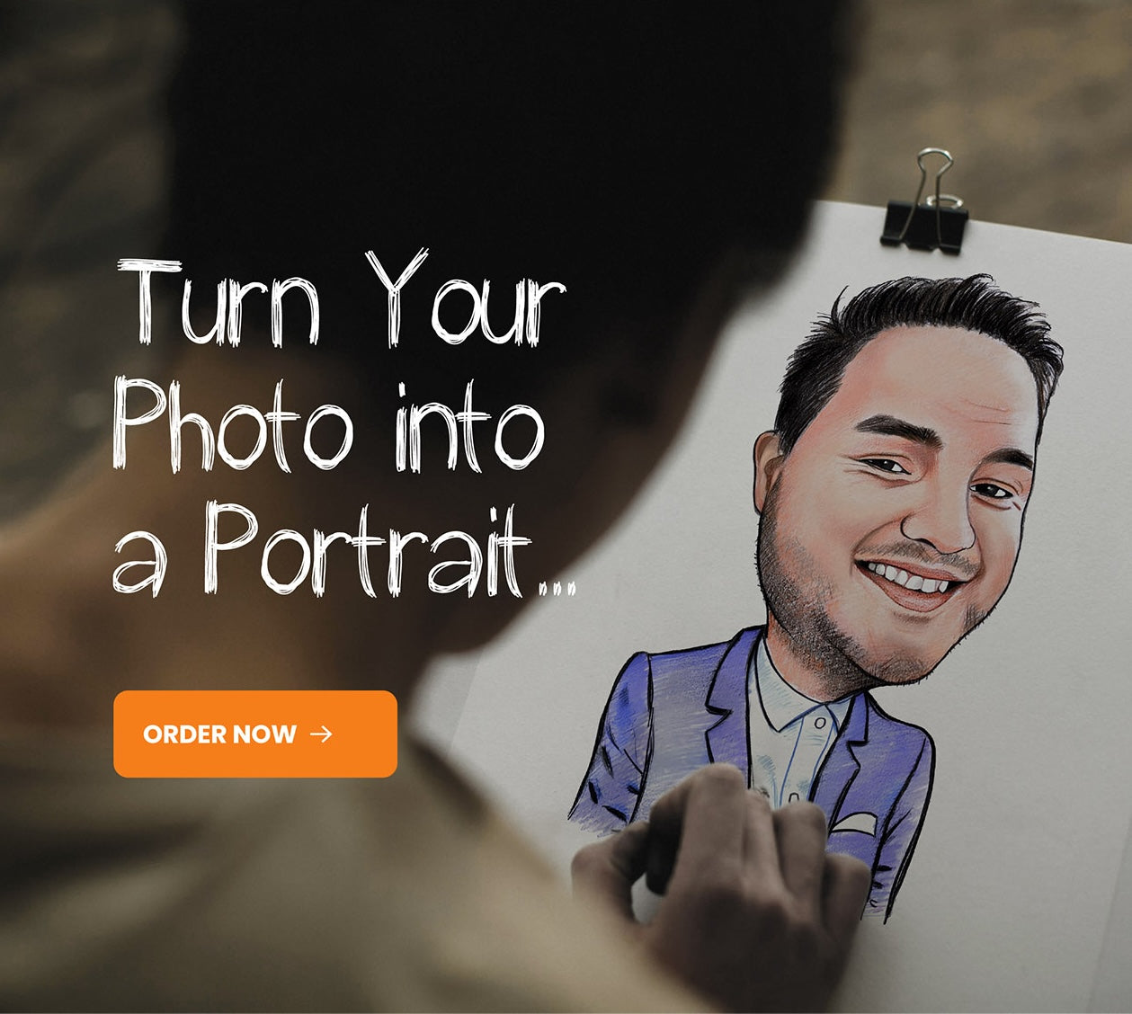 Charlies Drawings - Hand drawn portraits from photos – Charlie's Drawings